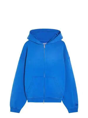 PICANTE Cotton Zip-up Hoodie - Royal Blue