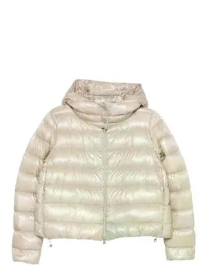Herno Hooded Quilted Jacket - Neutrals