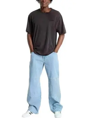 Dickies Panelled Wide-leg Jeans - Blue