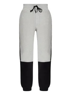 Versace Two-tone Drawstring Track Pants - Gray