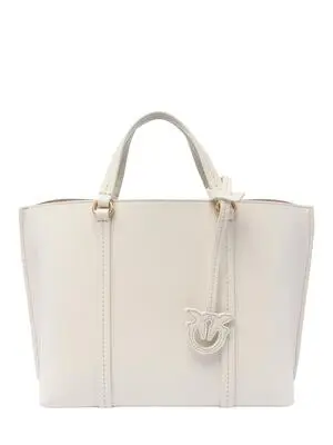 Pinko Carrie Classic Shopper Bag - White