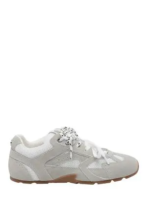 Steve Madden Asiel Lace-up Low-top Sneakers - Gray