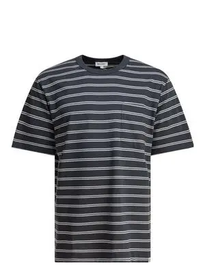 Norse Projects Striped Pocket T-shirt - Black