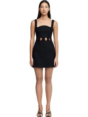 Acler Newbewick Mini Dress - Black