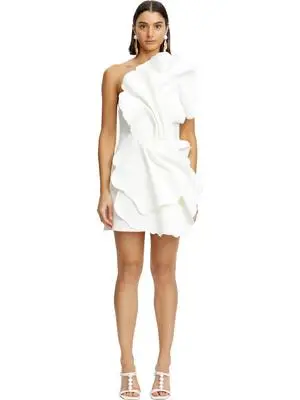 Acler ACLER ONLINE AU Oake Mini Dress Ivory