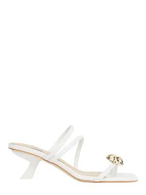 Acler Gateside Low Heel Sandals - Ivory