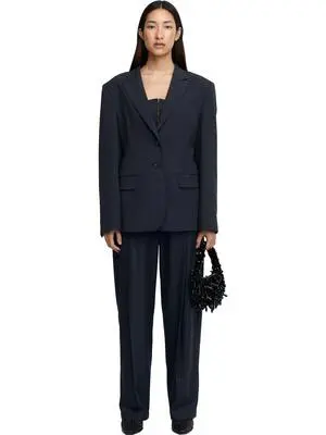 Acler Croxby Jacket - Charcoal