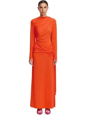 Acler Catherinson Maxi Dress - Rosso