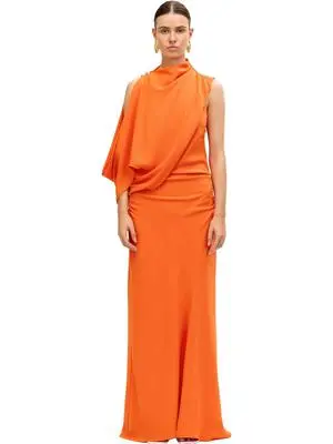 Acler Wilcott Maxi Dress - Fanta