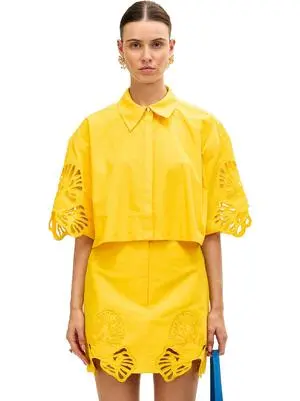 Acler Blairhall Top - Daffodil