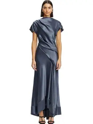 Acler Glatton Maxi Dress - Slate