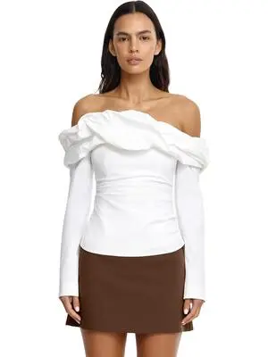 Acler Gifford Top - Ivory