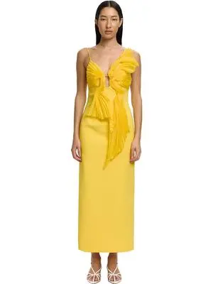 Acler Ellicombe Midi Dress - Daffodil