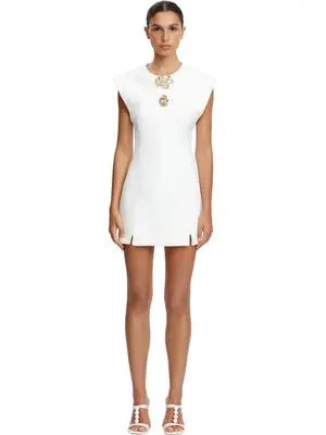 Acler Brit Mini Dress - Ivory