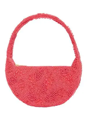 Acler Bead Birch Bag - Pomegranate