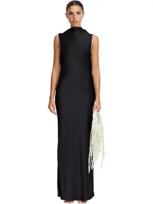 Acler Fleeden Maxi Dress - Black