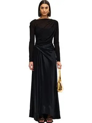 Acler Hertfordshire Maxi Dress - Black