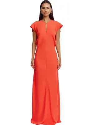 Acler The Yarrow Maxi Dress - Chilli