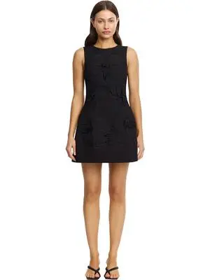 Acler Raffin Mini Dress - Black