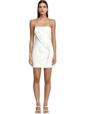 Acler Brigetty Mini Dress - Ivory