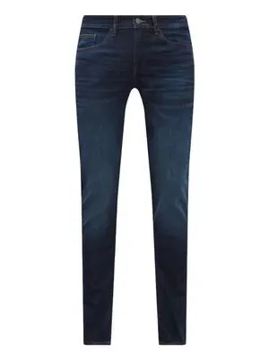 Hugo Boss Washed Straight-leg Jeans - Blue