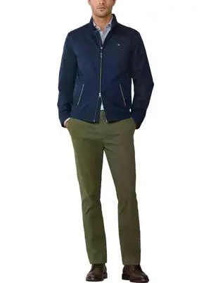 HACKETT LONDON Harrington Jacket - Blue
