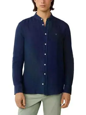 HACKETT  Porter Linen Shirt - Blue