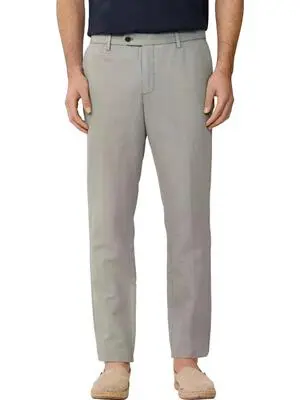 HACKETT LONDON Kensington Slim-fit Linen Chinos - Grey