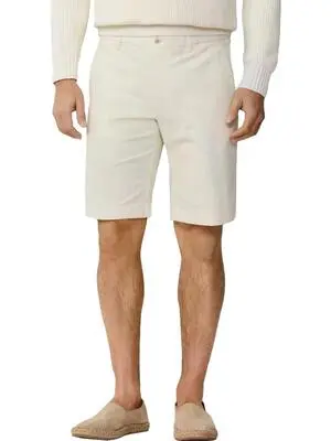 HACKETT LONDON Sanderson Tailored-fit Cotton Chino Shorts - Neutrals