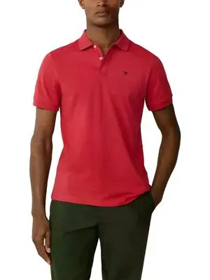 HACKETT  Short-sleeve Polo Shirt - Red