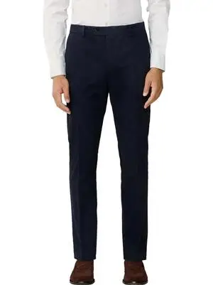 HACKETT LONDON Kensington Slim-fit Trousers - Blue