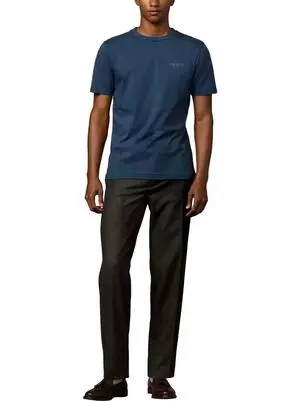 HACKETT  Logo-print T-shirt Blue
