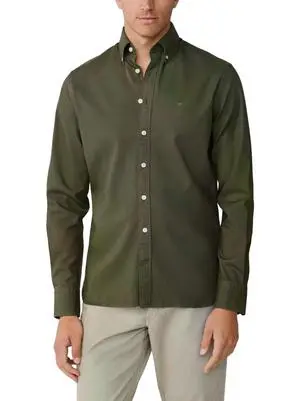 HACKETT LONDON Button-down Shirt - Green