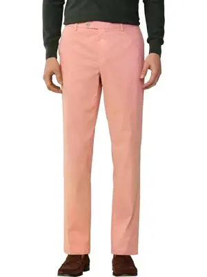 HACKETT LONDON Sanderson Tailored-fit Trousers - Orange