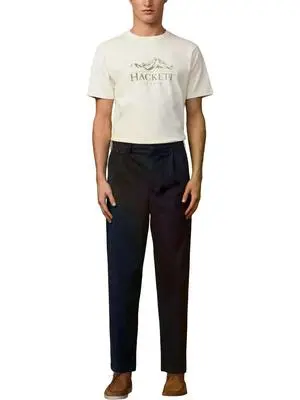 HACKETT LONDON Heritage Peaks Short-sleeve T-shirt - Neutrals