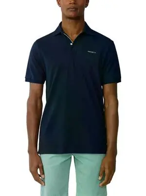 HACKETT LONDON Logo-embroidered Swim-trim Polo Shirt - Blue
