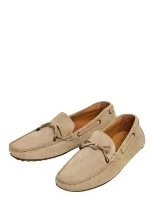 HACKETT LONDON Suede Loafers - Neutrals