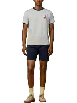 HACKETT LONDON Logo-embroidered T-shirt - Grey