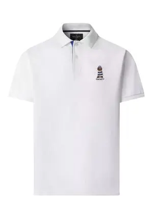 HACKETT LONDON Heritage Harry Polo Shirt - White