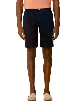 HACKETT LONDON Regent Relaxed-fit Cotton Shorts - Blue
