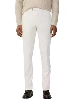 HACKETT LONDON Kensington Slim-fit Trousers - White
