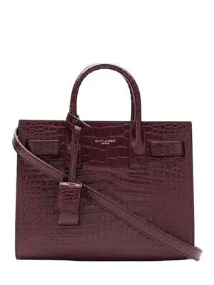 Saint Laurent Sac De Jour Nano Top-handle Bag - Red