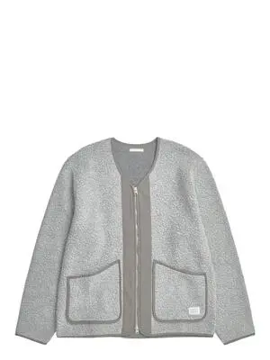 Norse Projects Wool Blend Zip-up Casual Jacket - Gray