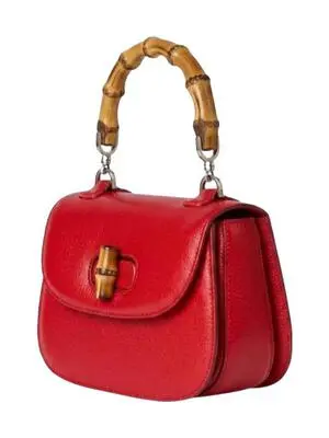 Gucci Bamboo 1947 Mini Bag - Red