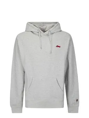 ICECREAM Long-sleeved Hooded Sweatshirt - Gray
