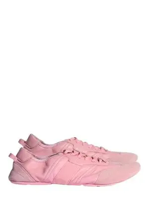 Gucci Suede And Leather Flex Sneakers - Pink