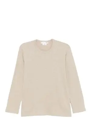 Comme Des Garçons Long-sleeved T-shirt - Nude
