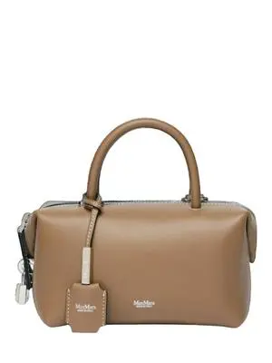 Max Mara Zippered Shoulder Bag - Mud Color