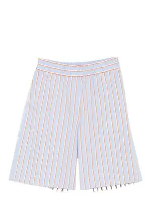 Dries Van Noten Striped Shorts - Blue
