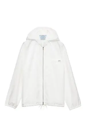 Prada Re-nylon Blouson Jacket - White